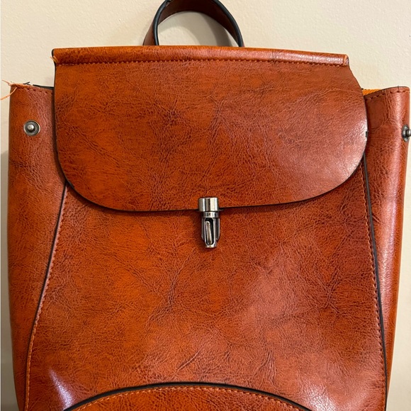 cant | Bags | Leather Like Mini Backpack No Name Inside Awesome ...